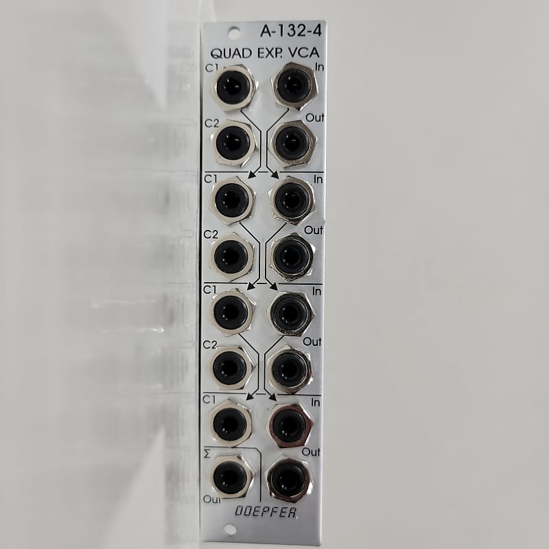 Doepfer - A-132-4: Quad VCA | Reverb