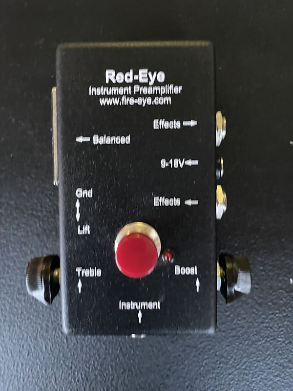 Fire Eye Red Eye 2022 black | Reverb