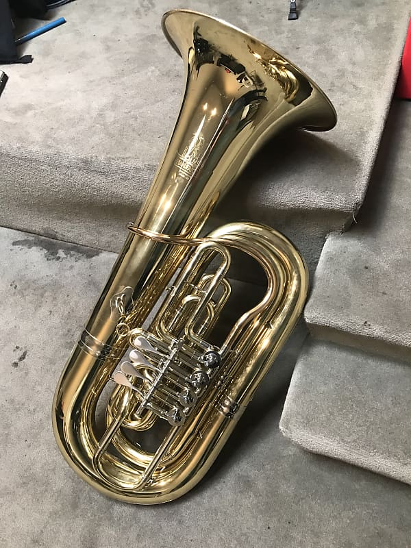 VMI Tuba 4/4 103 BBb - Gold Laquer | Reverb