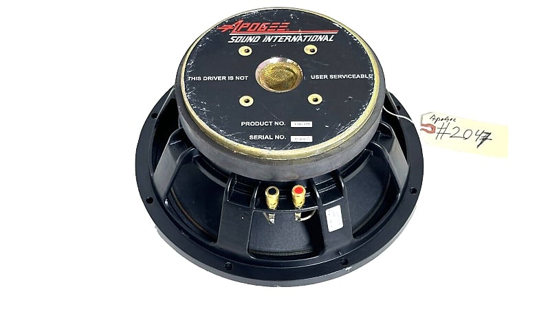 Apogee 110-135 12" Speaker #2047 (One)THS | Reverb