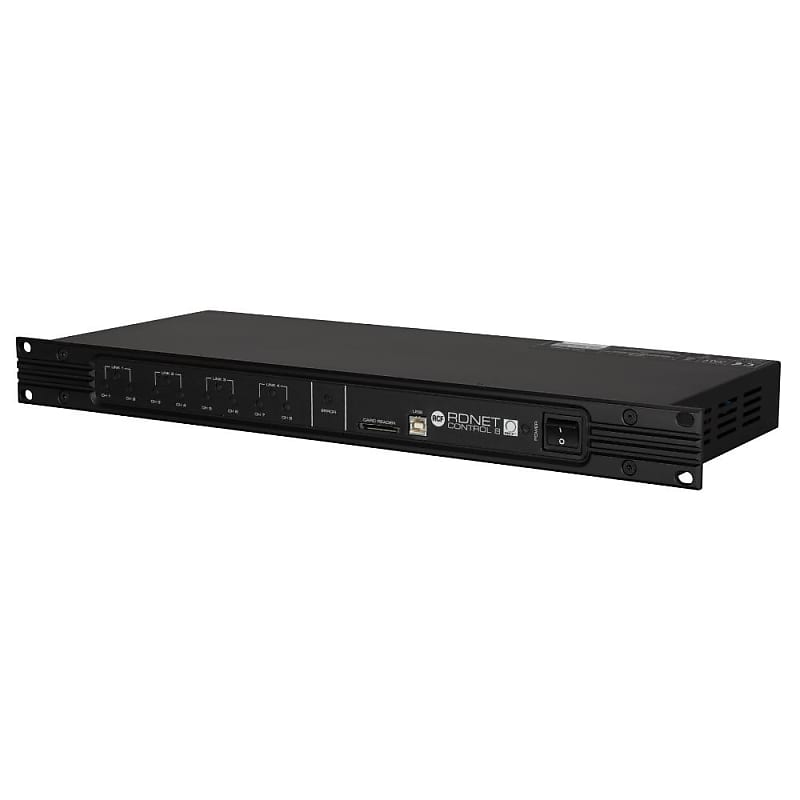 RCF RDNET Control 8, 8 Output Master Unit For Installed Sound | Reverb