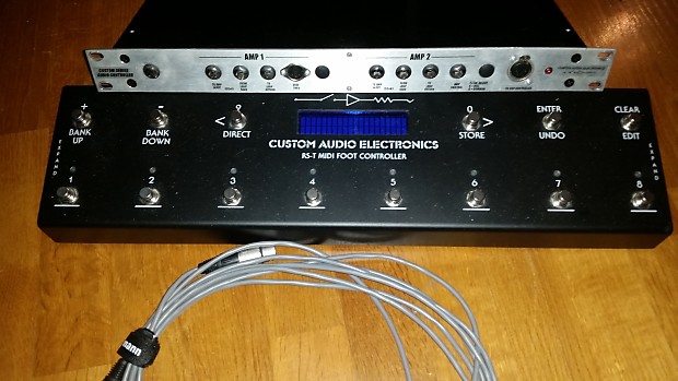 Custom Audio Electronics (CAE) Amp switch Looper switching | Reverb