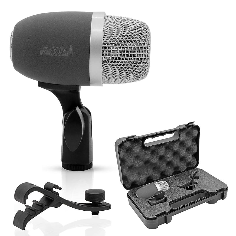 Snare Microphone 1Piece Wired Cardioid Bass Drum Mic Kit High | Reverb
