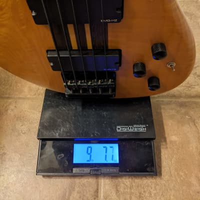 Tobias Toby Pro 5 - Maple & Wenge Neck Thru Solid Figured | Reverb