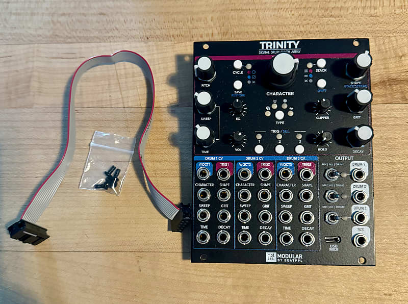 Modbap Modular Trinity 3-Channel Digital Drum Synth Array | Reverb