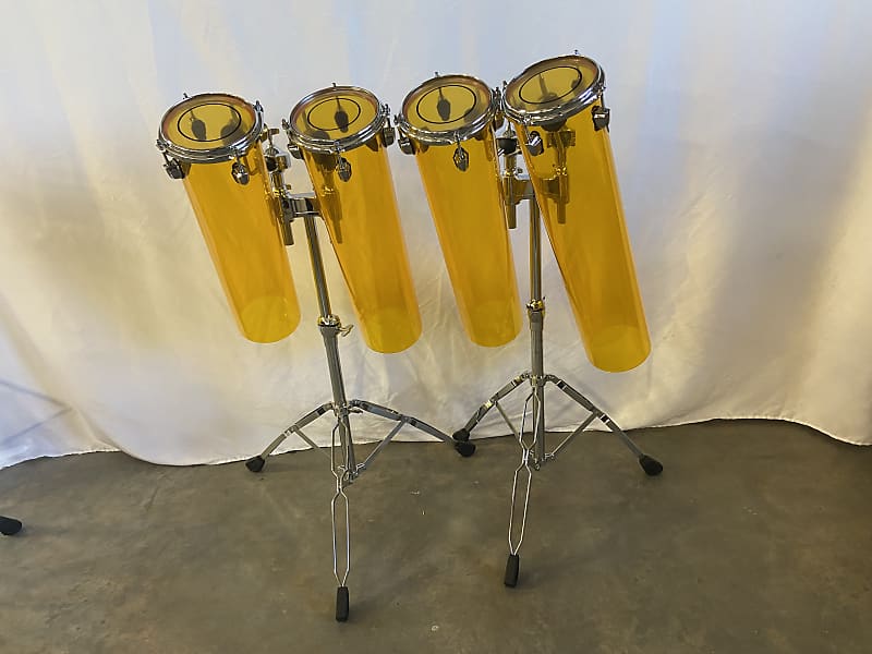 Octobans RL Drums RL6-22-28-A-PS 2023 - Amber Acrylic | Reverb