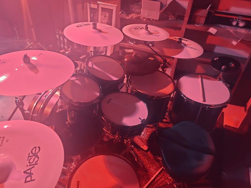 Paiste *Custom* Colorsound 2002, RUDE, Visions - White, Black | Reverb