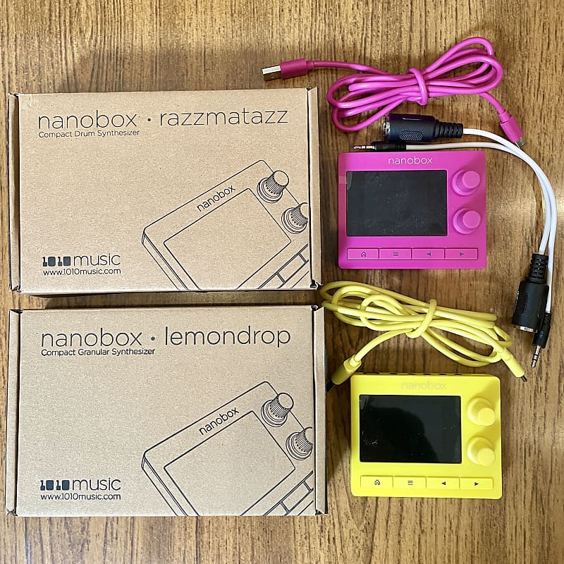1010music Nanobox Lemondrop & Razzmatazz pair | Reverb UK