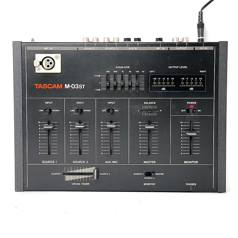 Tascam M-03ST w/ Power supply Very Rare! Vintage 3 Channel | Reverb