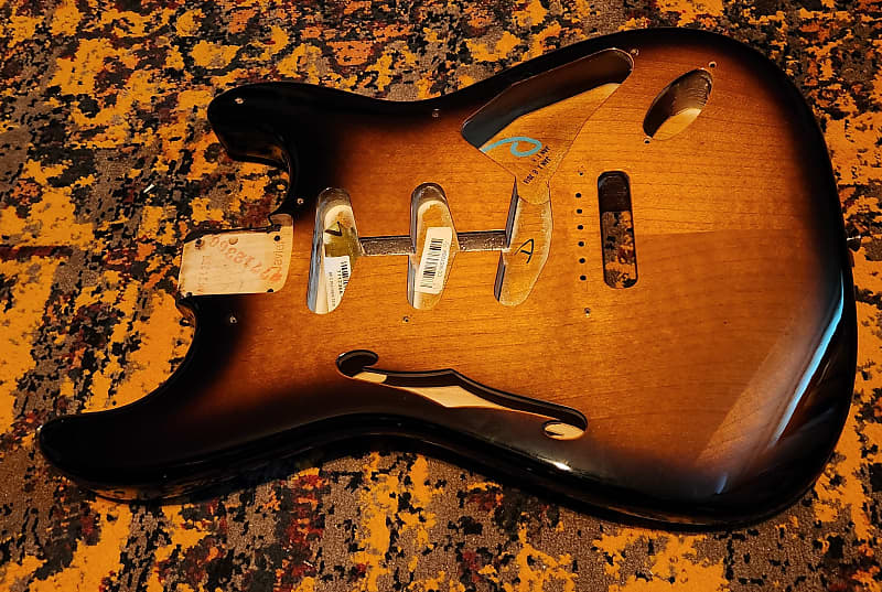 Fender Eric Johnson Thinline Stratocaster Body 2018 - Thin | Reverb