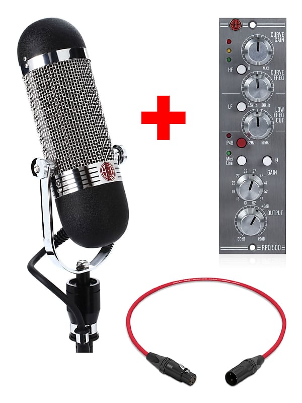 AEA Ribbon Mics R84 w/ RPQ500 | Big Ribbon Multipurpose | Reverb
