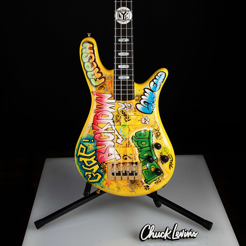 Spector USA Custom NS-2 NYC Graffiti Collection Limited | Reverb