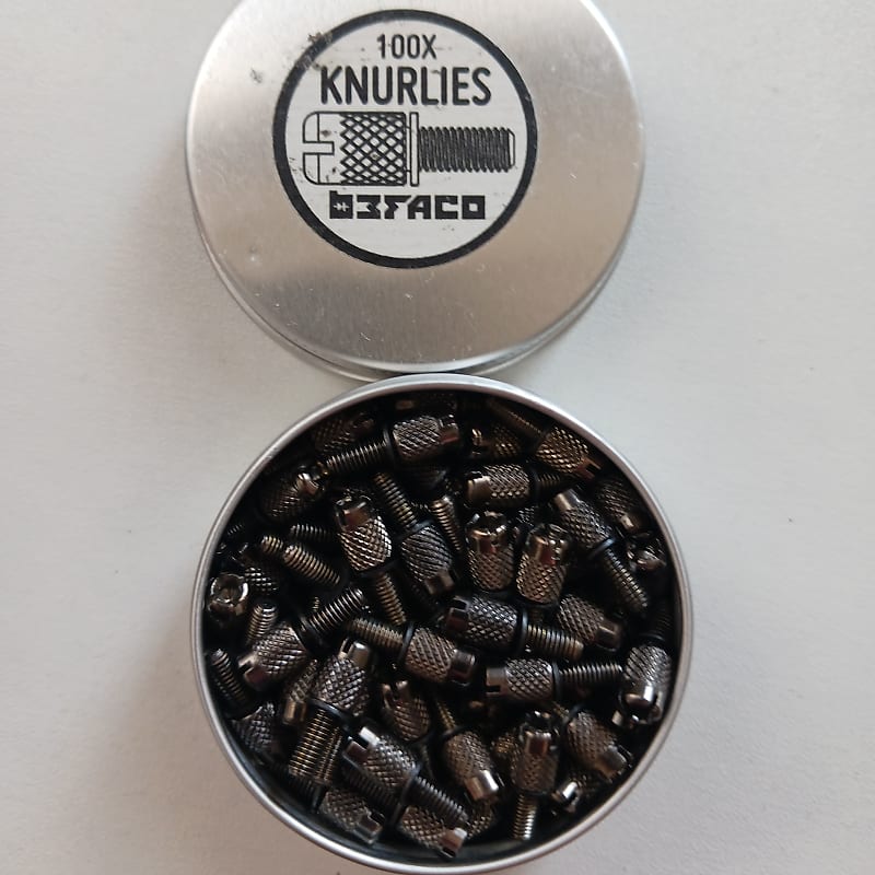 Befaco Knurlies 100 pack M3 Rack Screws for Eurorack Cases | Reverb
