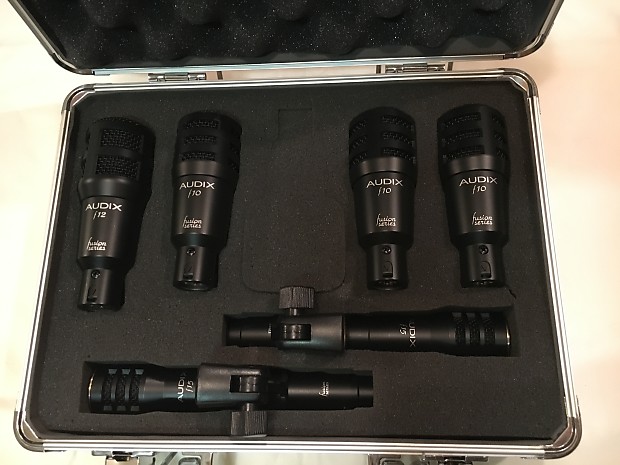 Audix F12 F10 F15 6-Piece Drum Mic Set w Case | Reverb