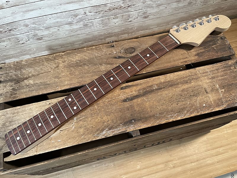 Musikraft Stratocaster Neck Thick V 12in | Reverb