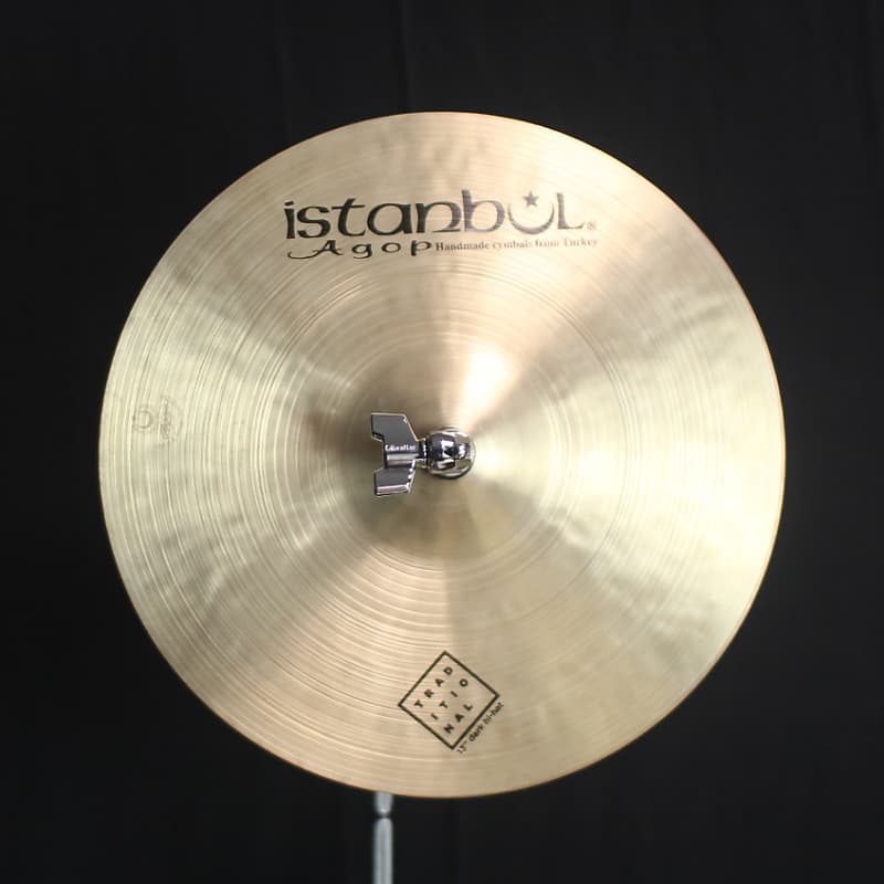 Used Istanbul Agop 13" Traditional Dark Hi Hats - 697g/805g | Reverb