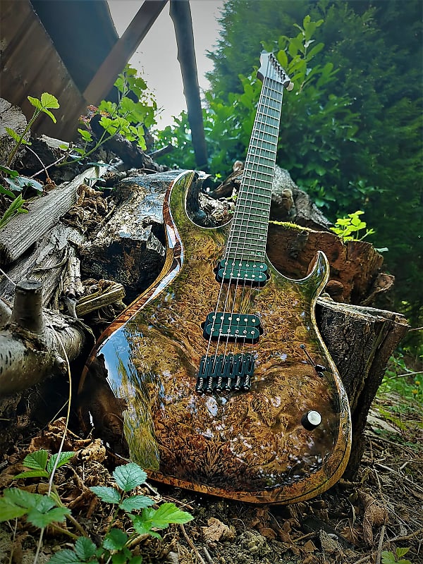 Kiesel K Series Multiscale 2018 - Master-Grade Burl Maple | Reverb