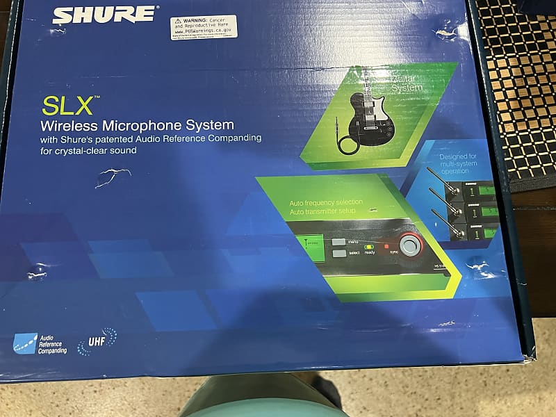 SHURE SLX14-G5 WIRELESS GUITAR SYSTEM #2 | Reverb