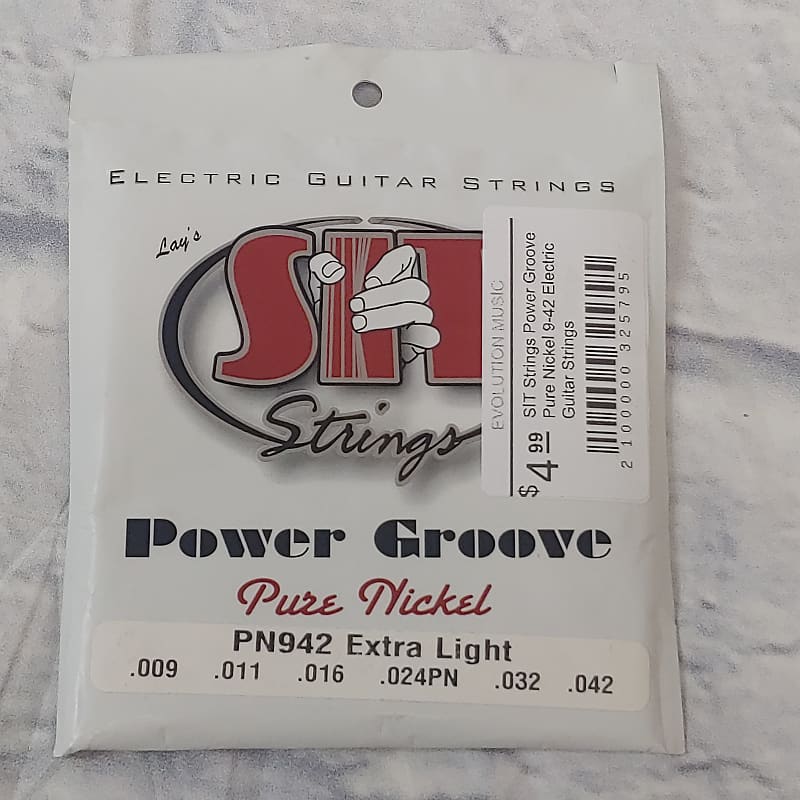 SIT Strings Power Groove Pure Nickel 9-42 Electric Guitar | Reverb