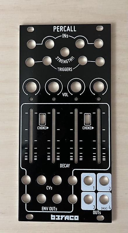 Befaco Percall - PANEL ONLY | Reverb