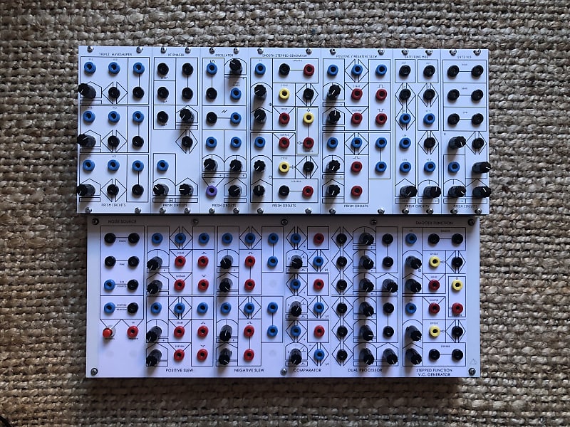 Serge Diy Paperface 4u Analog Modular Synthesizer System Reverb