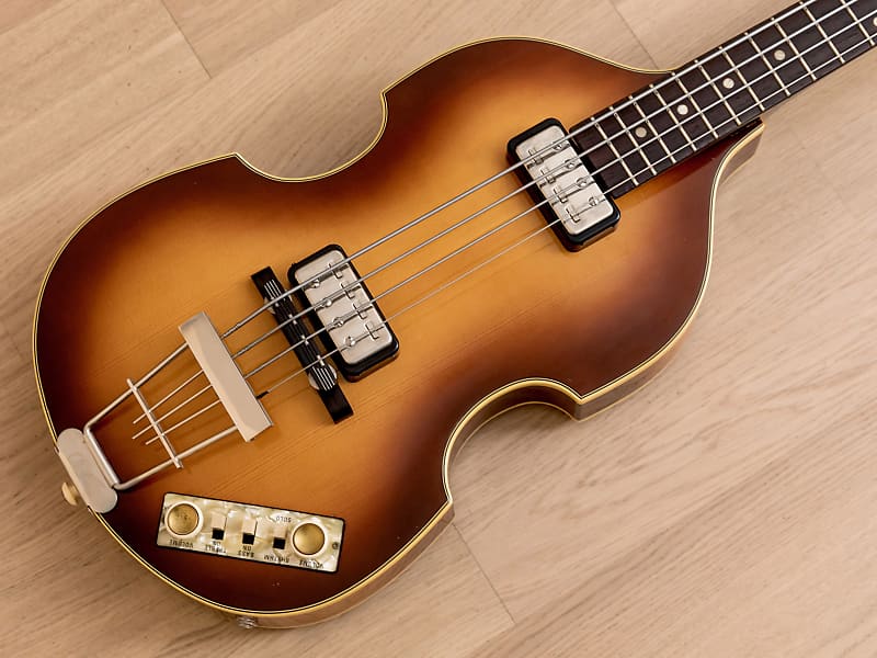 1990s Hofner 500/1 Vintage '63 Violin Beatle Bass Staple | Reverb
