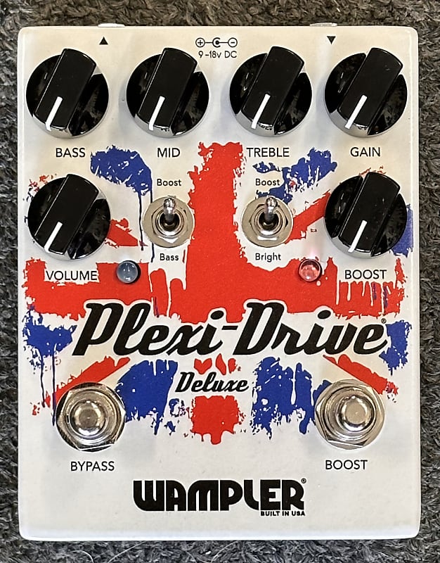 Wampler Plexi-Drive Deluxe - Overdrive Distortion Pedal | Reverb