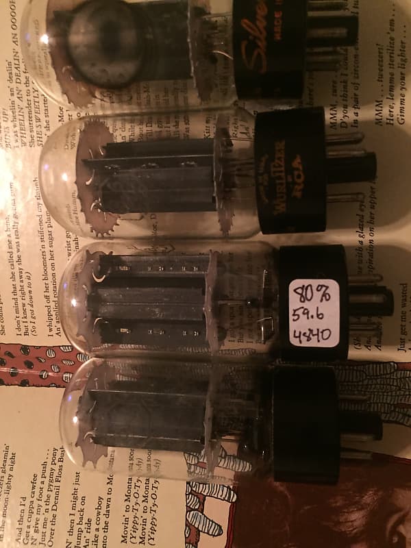 RCA Fender Twin Reverb vintage tube set | Reverb