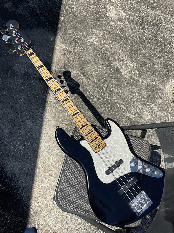 Warmoth Jazz Bass 2000’s - Black | Reverb