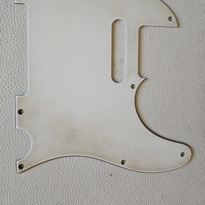 Fender Telecaster Aged Relic 3ply 8hole Pickguard Parchment | Reverb