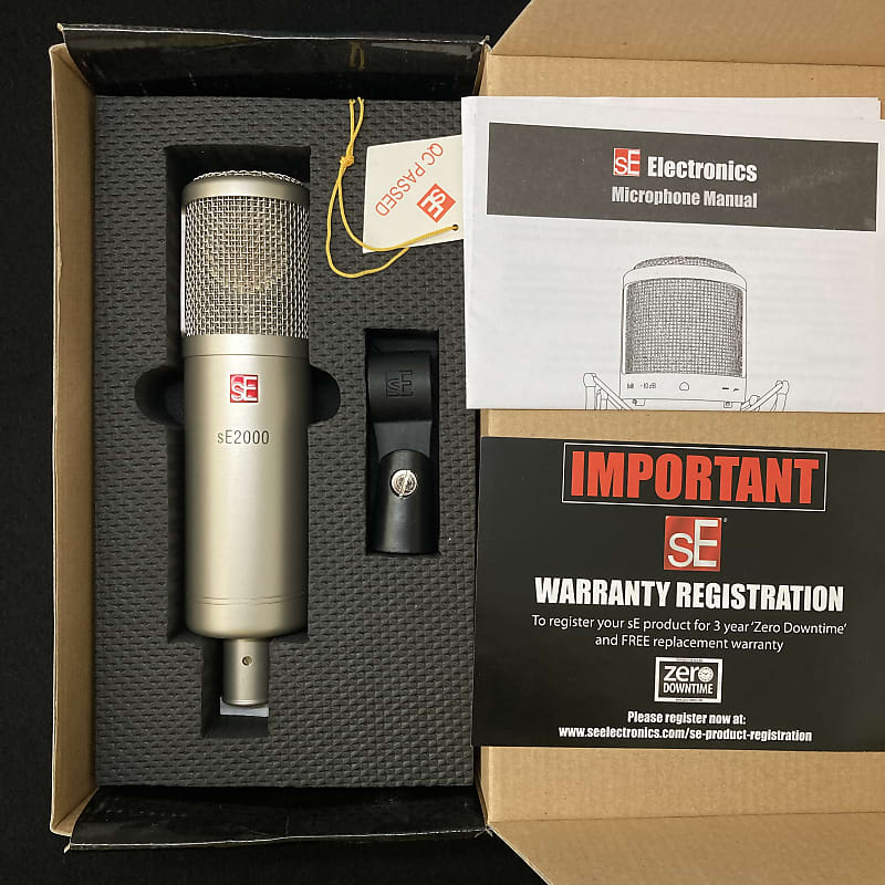 sE Electronics SE2000 - Silver | Reverb