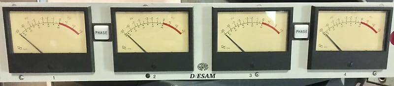 Graham Patten with 4 SIFAM R34 VU Meters and drivers. | Reverb