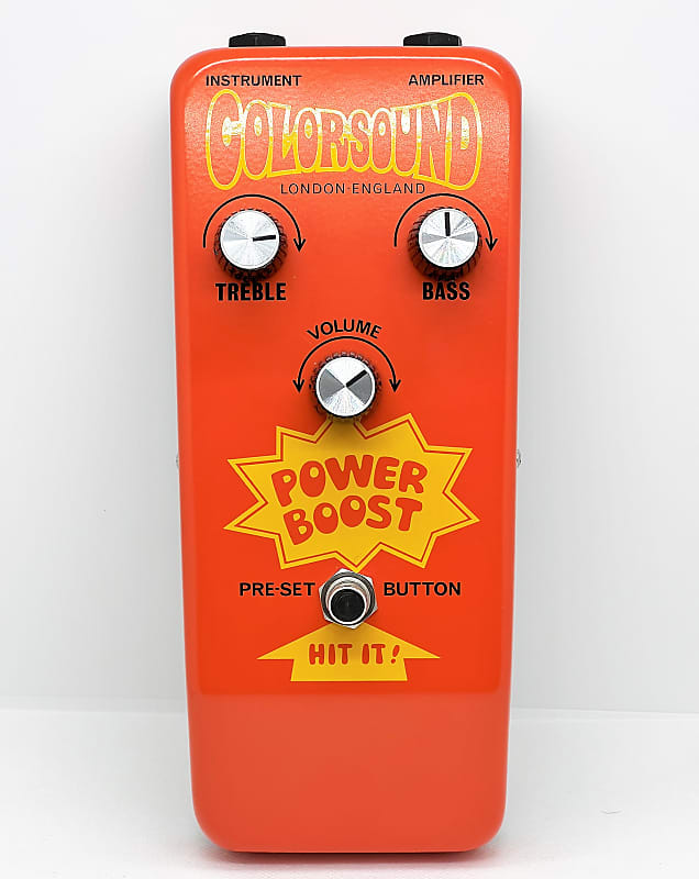 Macaris Colorsound Power Boost 2021 18v Reissue Sola Sound | Reverb