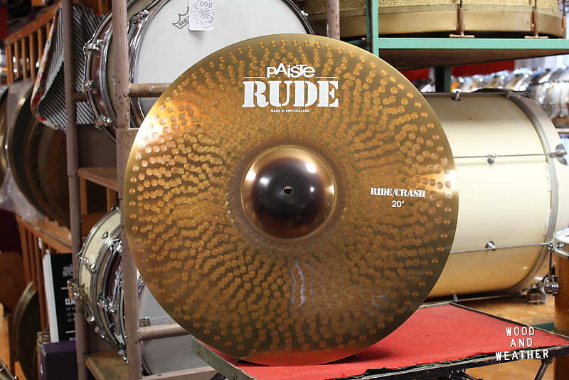Paiste 20" RUDE Ride/Crash 2370g | Reverb