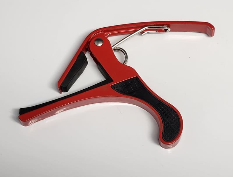 Capo - Red by Budreau Guitars | Reverb