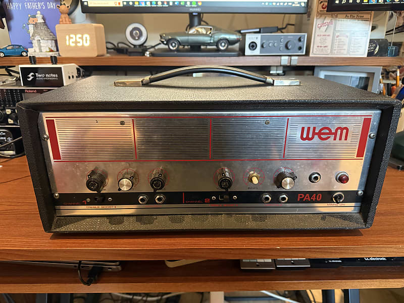 WEM PA40 Solid State Vintage Amp | Reverb UK