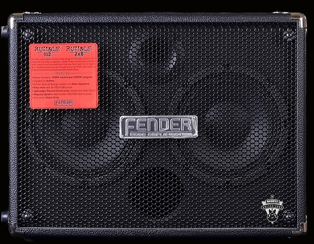 Fender Rumble 2x8 Bass Cabinet | Reverb