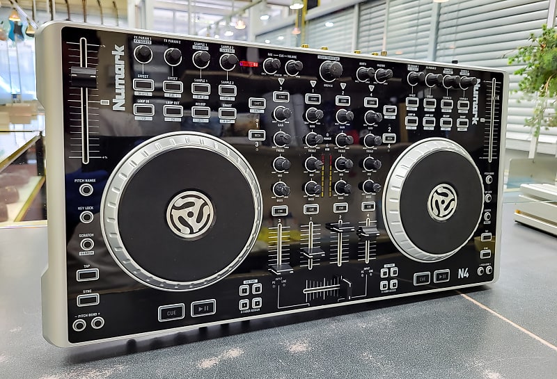 Numark N4 4 channel DJ controller 2012 Black | Reverb