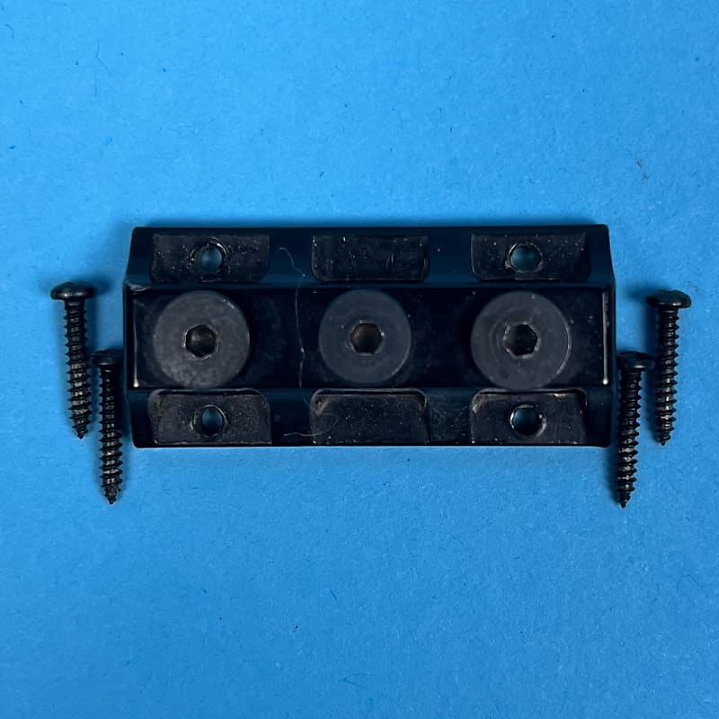 1980s Kahler Behind The Nut Black Locking Nut! For Model 2300 | Reverb