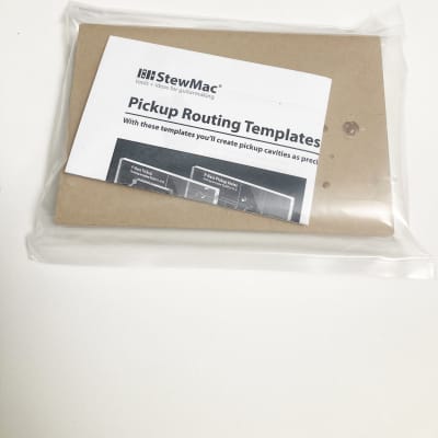 StewMac Pickup Routing Templates for P-Bass Precision P Bass | Reverb