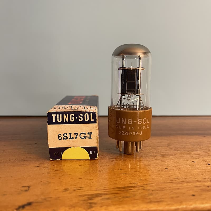 Tung-Sol 6SL7GT NOS NIB Vintage Vacuum Tube | Fuzz Audio One | Reverb