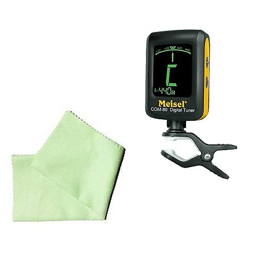 Guitar Tuner Pack - Meisel COM-80 Clip-On Tuner Includes | Reverb