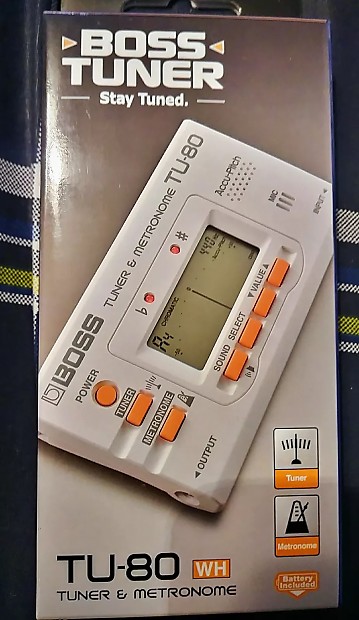 Boss TU-80 Tuner White | Reverb