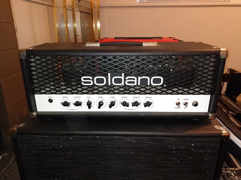 Soldano Hot Rod 50 Plus 50+ HR-50x Tube Guitar Amp Head Black | Reverb