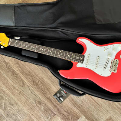 MJT Stratocaster Dimarzio Pickups 2021 Fiesta Red | Reverb