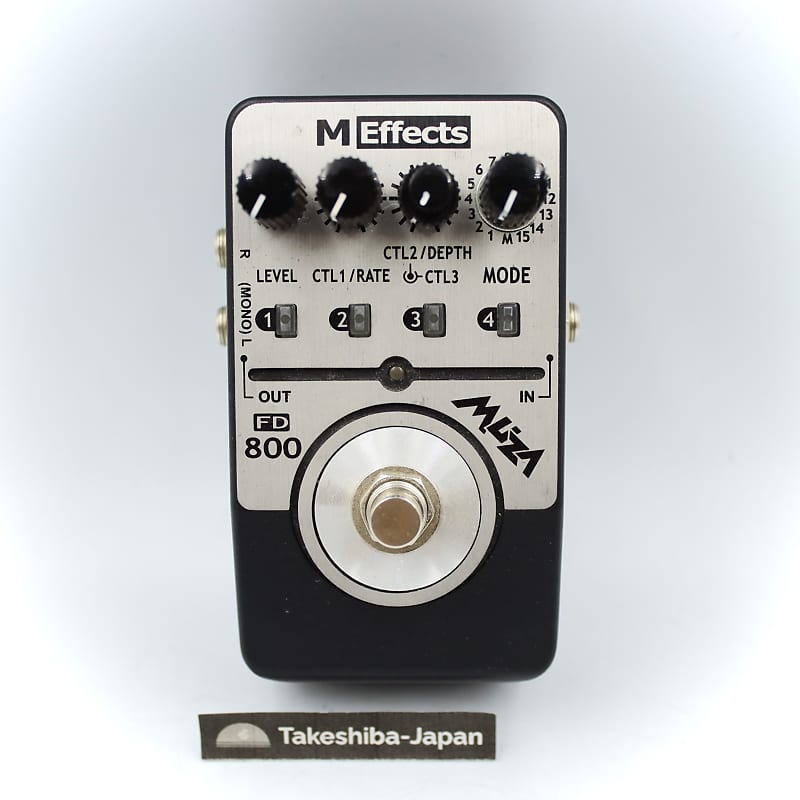 M Effects MUZA FD800 Multi Modulation Pedal Guitar Effect | Reverb