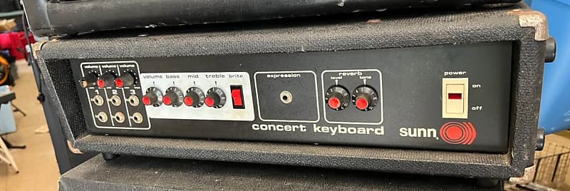 Sunn Keyboard Concert Amp head | Reverb