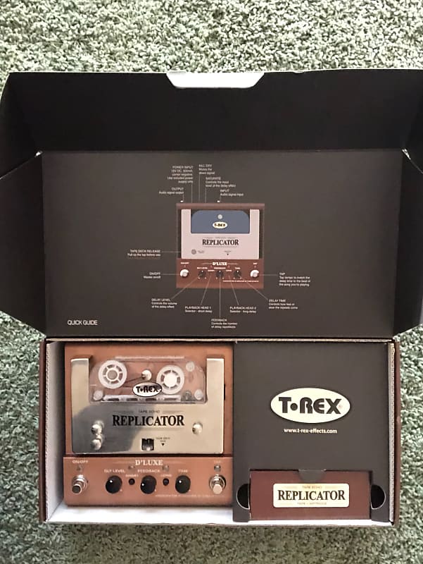 T-Rex Replicator D'Luxe Tape Echo Echoplex Space Echo | Reverb
