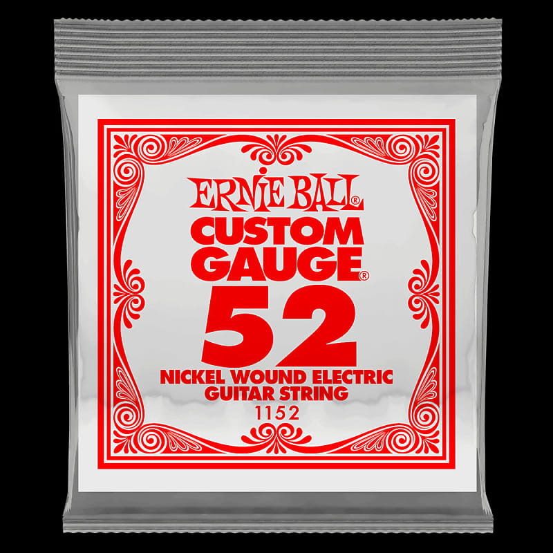 Ernie Ball P01152 Nickel Wound Electric Guitar String .052 | Reverb