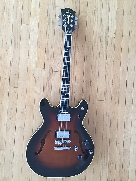 Guild Starfire IV 1981 Tobacco Sunburst | Reverb